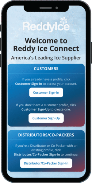 Reddy Ice Connect Portal | Ice Orders & Delivery