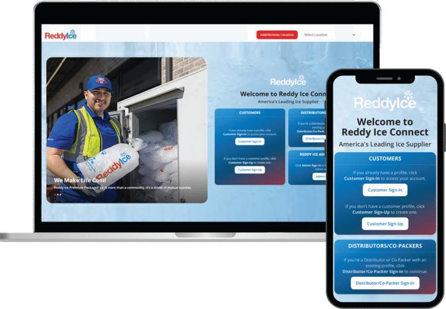Reddy Ice Connect Portal | Ice Orders & Delivery